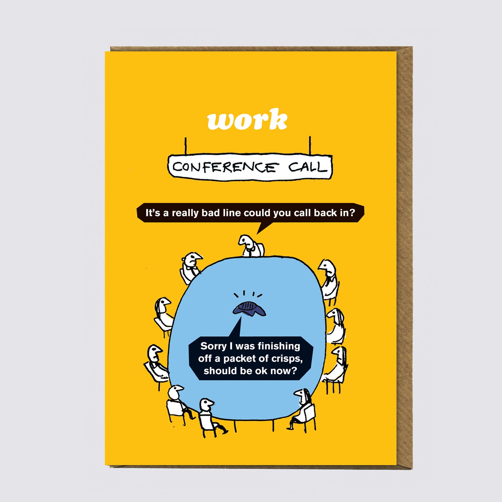 Conference Call Card – Modern Toss