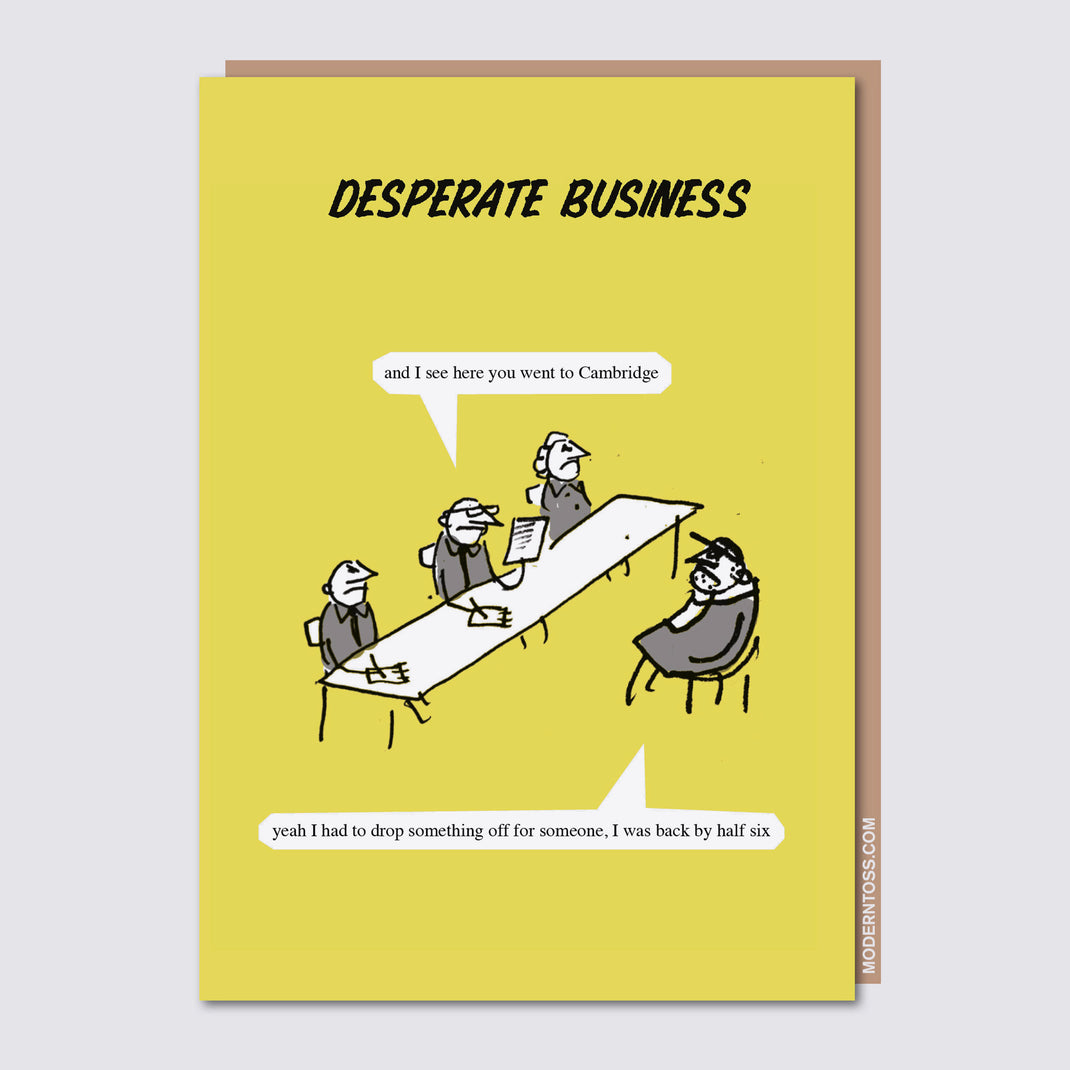 Work Amazing Figures Card – Modern Toss