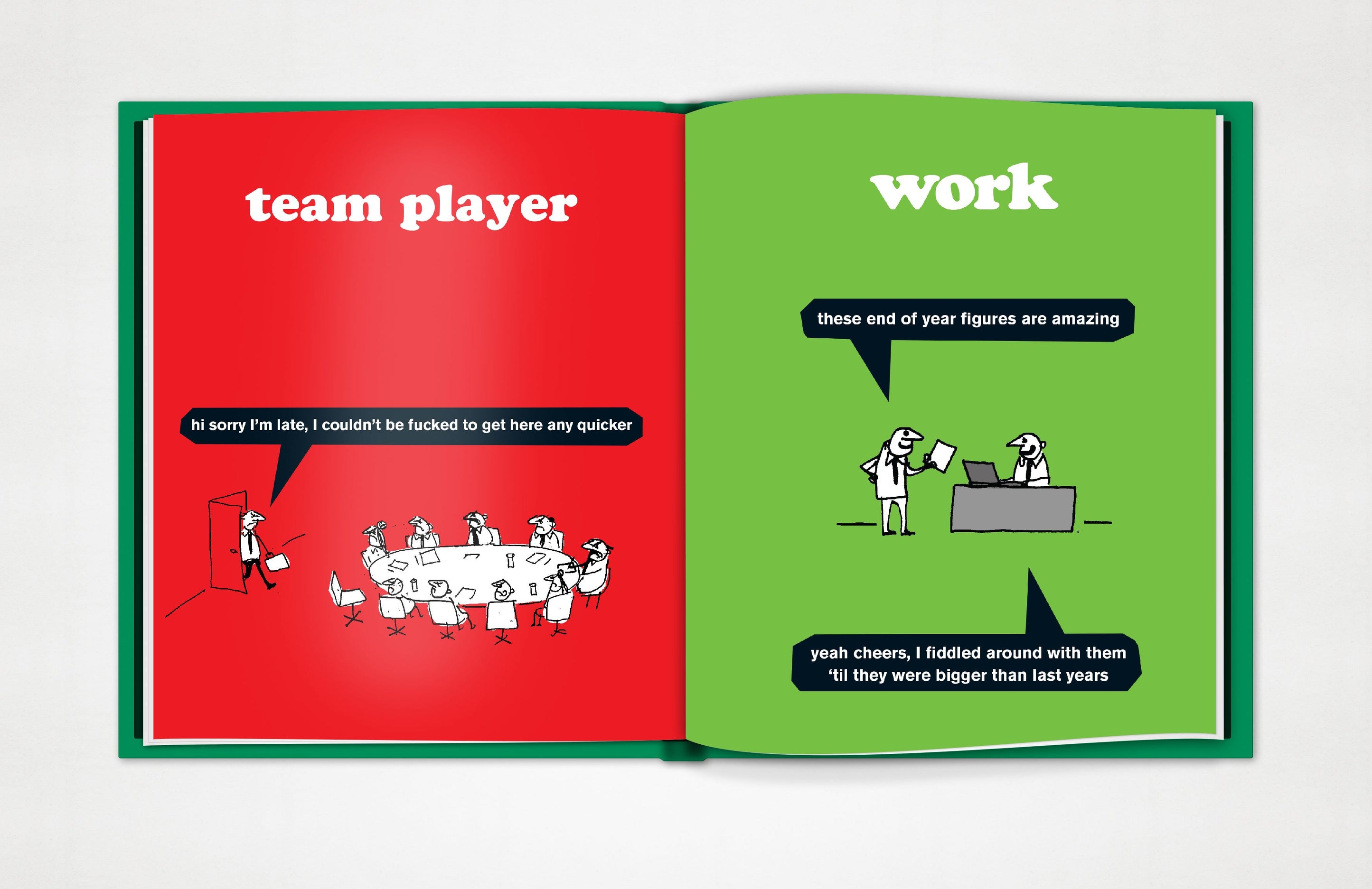 Work is Shit Book – Modern Toss